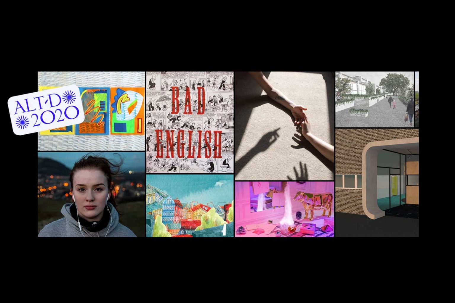 Showcasing Alt degree show on Meadowbank - BUILDHOLLYWOOD