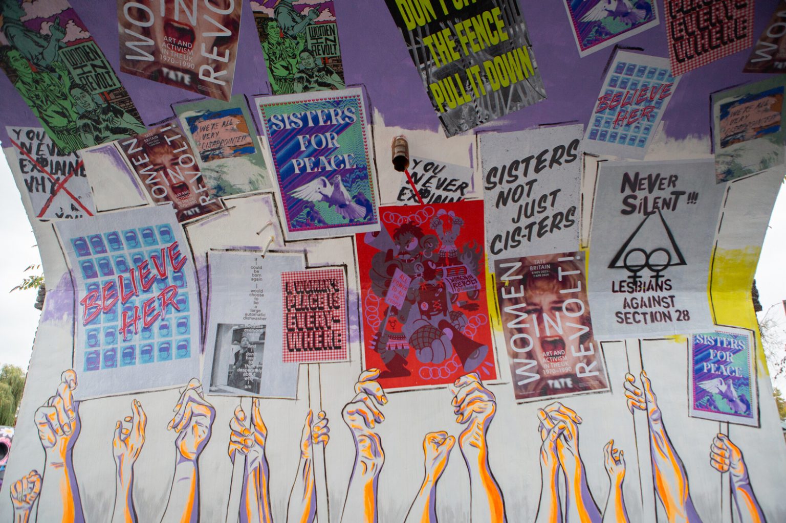 In the Camden arches, Tate Britain’s Women in Revolt! comes to life ...