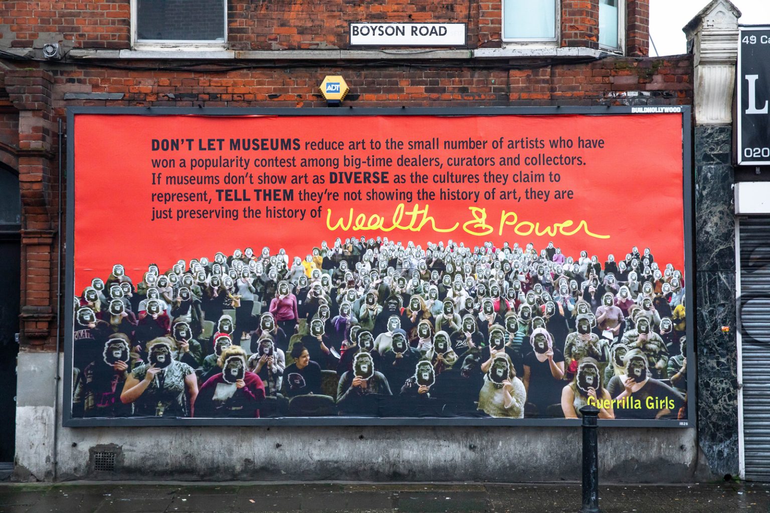 The Guerrilla Girls feminist call to action is coming to a billboard ...